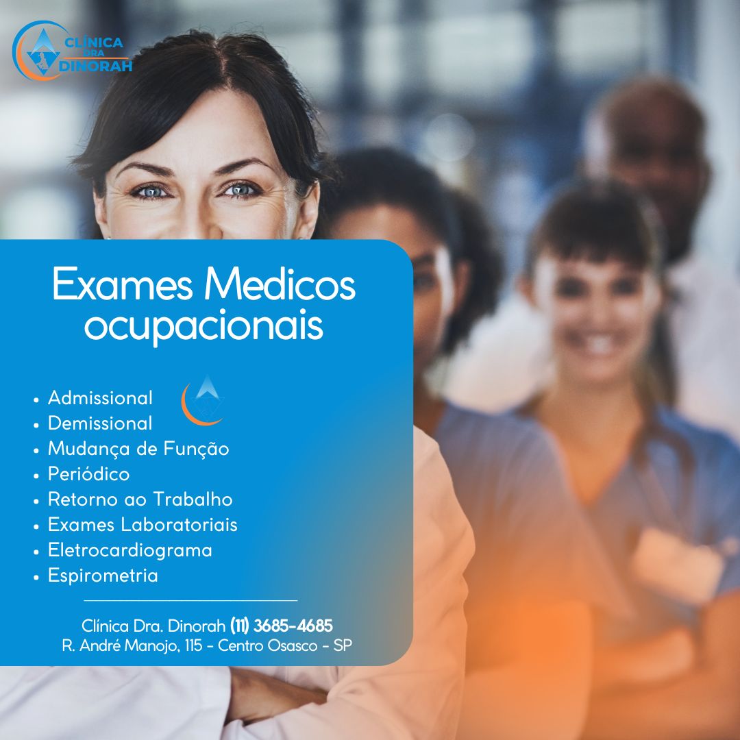 Clínica Dra. Dinorah | Exames Medicos ocupacionais